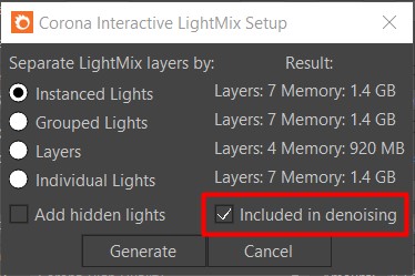 How to use interactive LightMix in Corona for 3ds Max? – Chaos Help Center