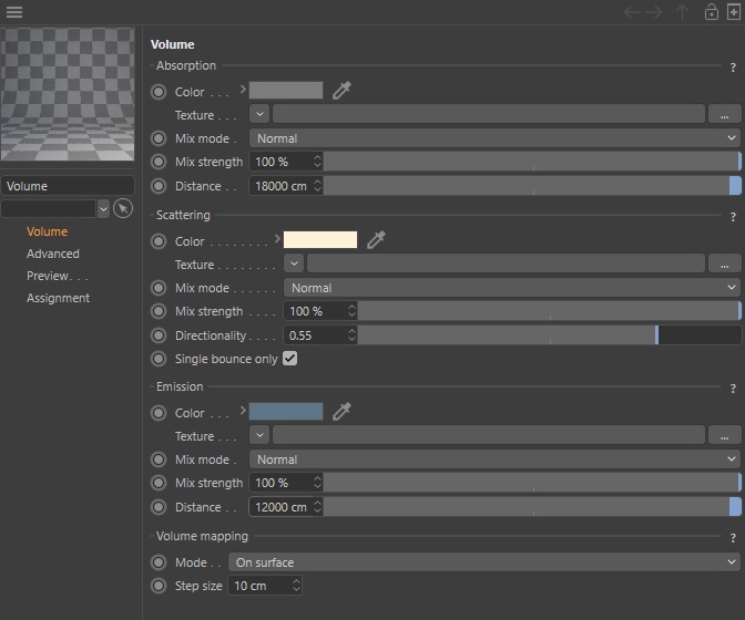 How to use volumetrics? - C4D – Chaos Help Center