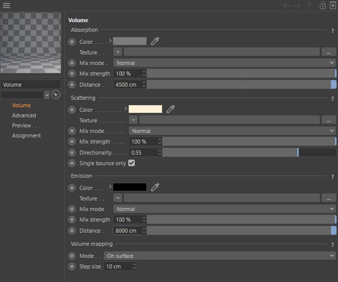 How to use volumetrics? - C4D – Chaos Help Center