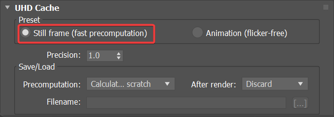 How to use the UHD Cache for animations and stills in Corona for 3ds ...