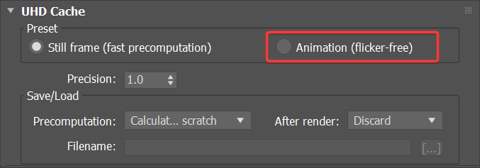 How to use the UHD Cache for animations and stills in Corona for 3ds ...