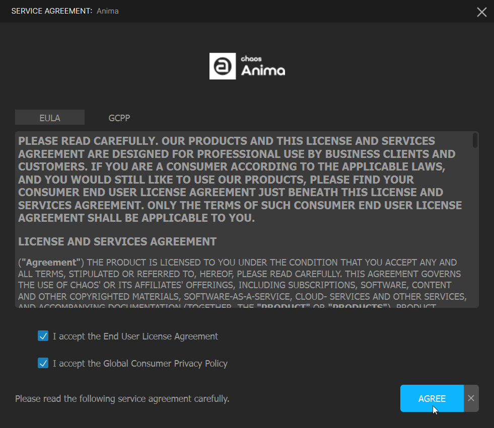 Installing Chaos Anima 6 – Chaos Help Center