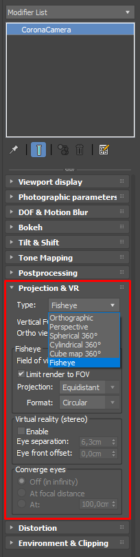 How to use the Corona Camera in 3ds Max? – Chaos Help Center