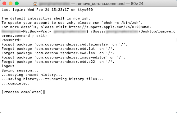 How to remove an old Corona version before installing a new one ...