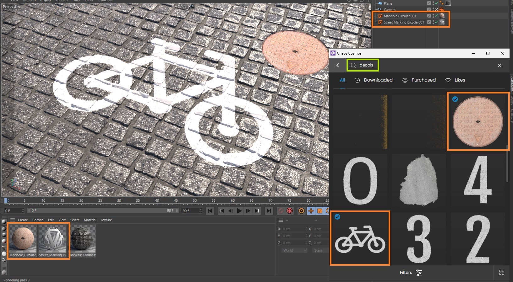 How to Use Chaos Cosmos Assets - C4D – Chaos Help Center