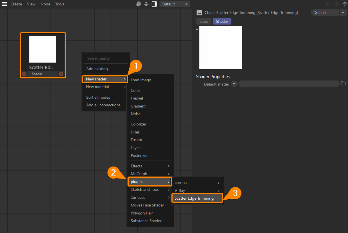 How to use Chaos Scatter with Corona for Cinema 4D - Advanced Features ...